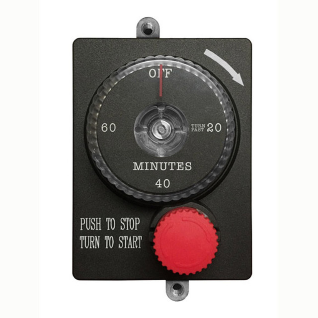 TrueFlame Gas Timer with Emergency Shutoff / Mounting Plate