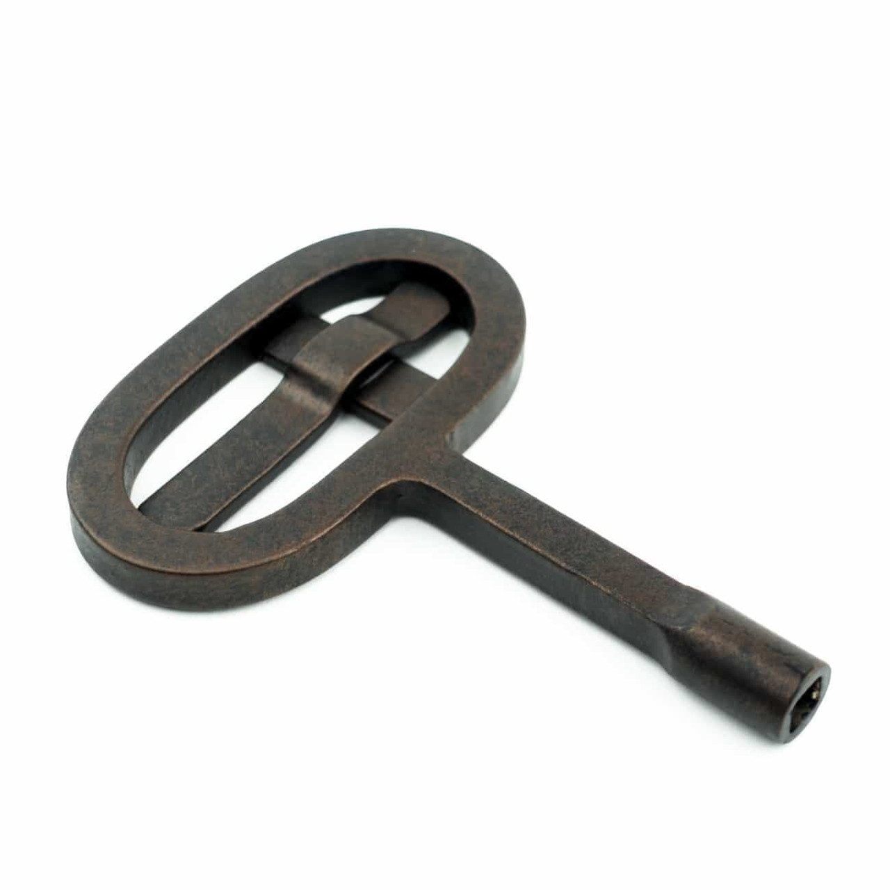 Oval Knit Fireplace Key - Dark Bronze - AMS Fireplace