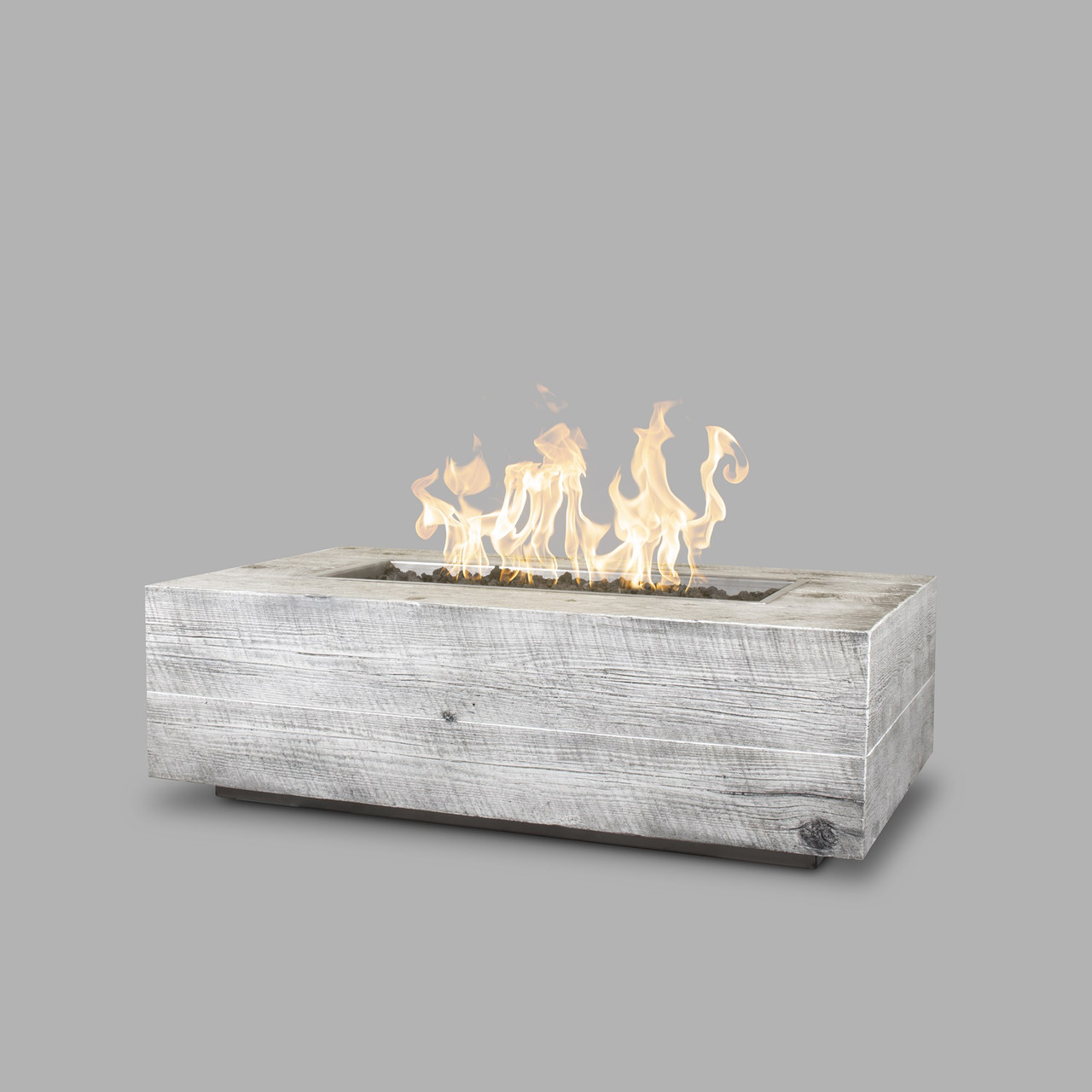 Coronado Wood Grain Fire Pit | The Outdoor Plus - AMS Fireplace