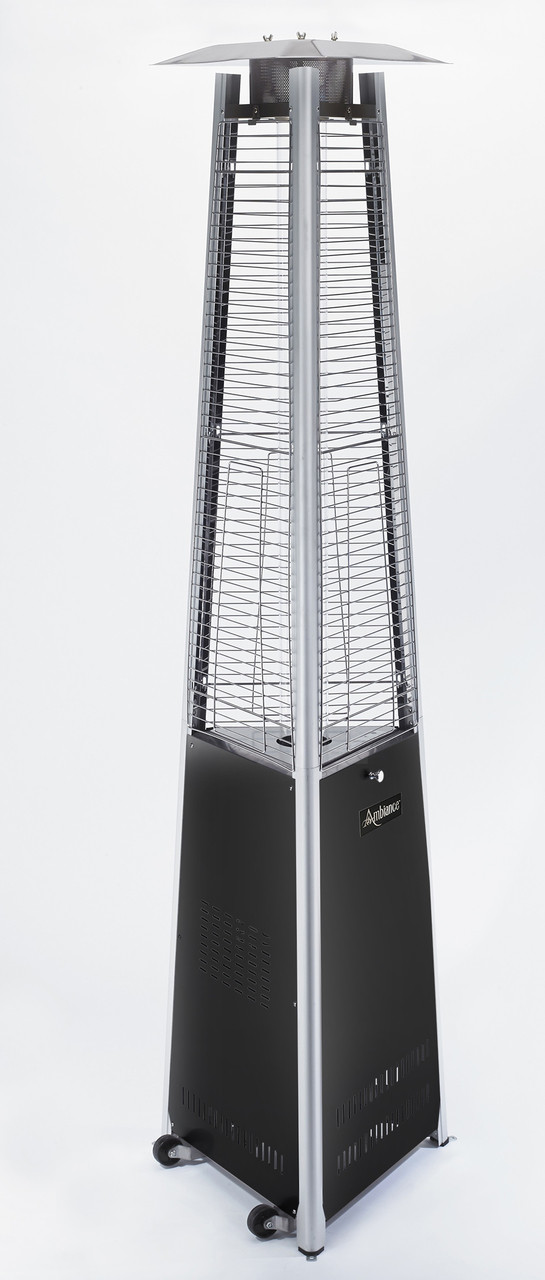 AMBIANCE Liquid Propane Stainless Steel Portable Fire Feature - PC14BK