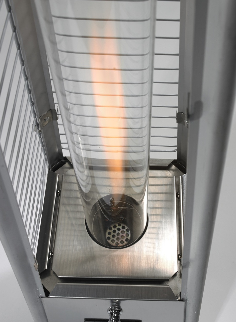 AMBIANCE Liquid Propane Mini Stainless Steel Fire Feature - PC15SS