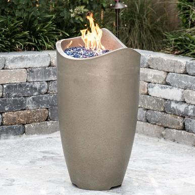 20" Wave Fire Urn - American Fyre Designs - AMS Fireplace