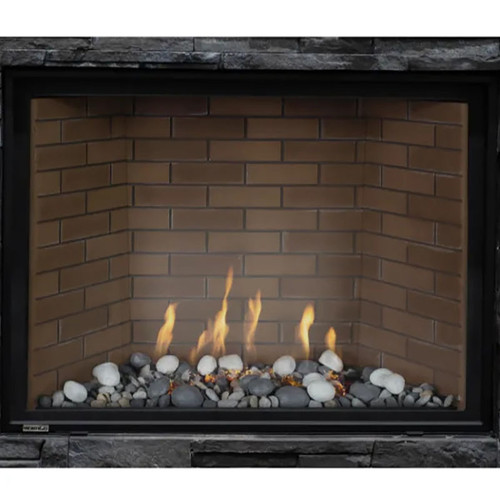 DelRay Square 46 Full Load Fireplace - Montigo