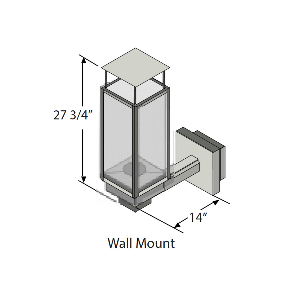 Tempest Torch Decorative Outdoor Wall Mount 94800825