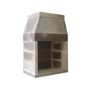 42" Standard Isokern Fireplace - Earthcore