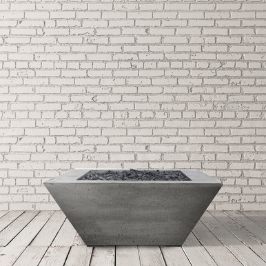 Lombard Square Tapered Concrete Fire Pit 40" x 40" | Prism Hardscapes ...