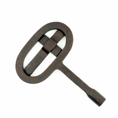 Oval Knit Fireplace Key - Dark Bronze - AMS Fireplace