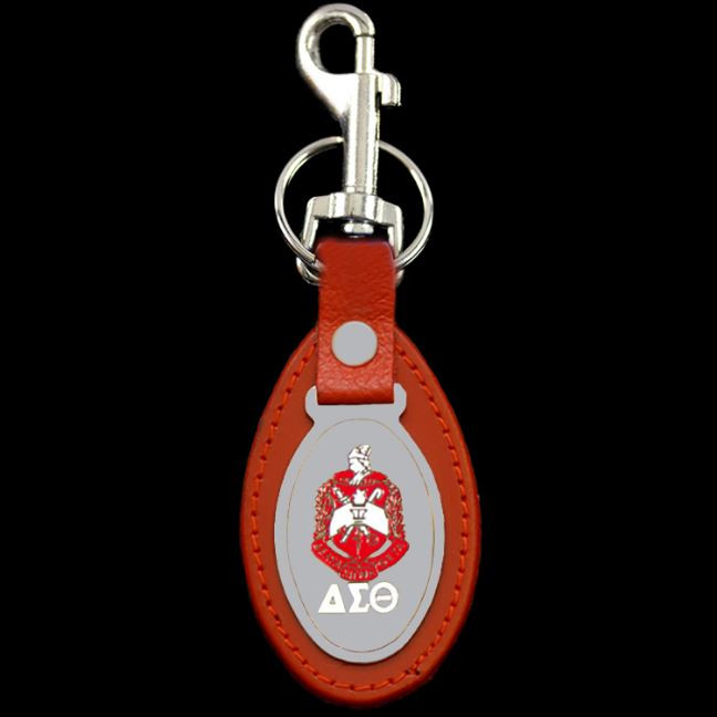 DST Leather Fob Key Chain - Prime Heritage Gifts