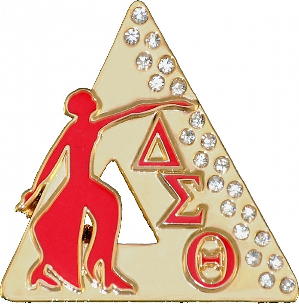 DST Founding Jewels Lapel Pin Gold With Clear Stones + Message Card ...
