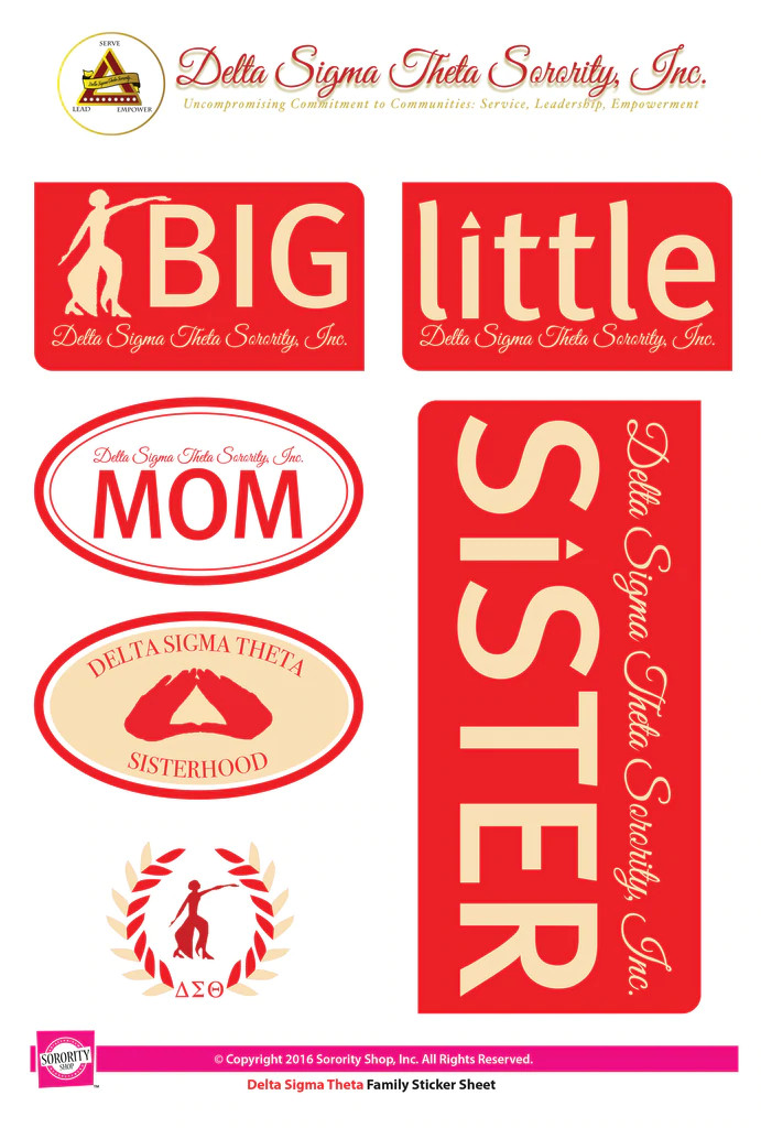 DST Family stickers - Prime Heritage Gifts