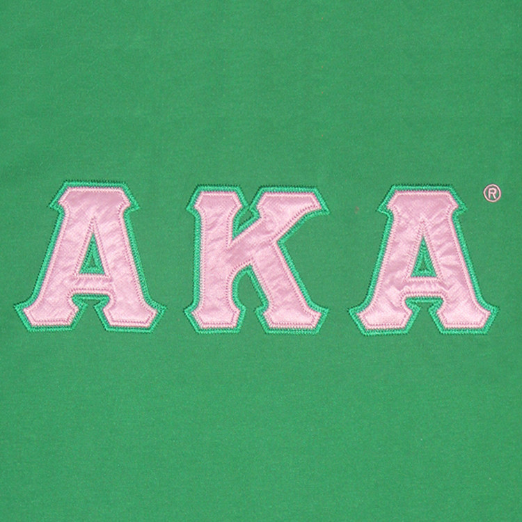 AKA Green Ringer Tee - Prime Heritage Gifts