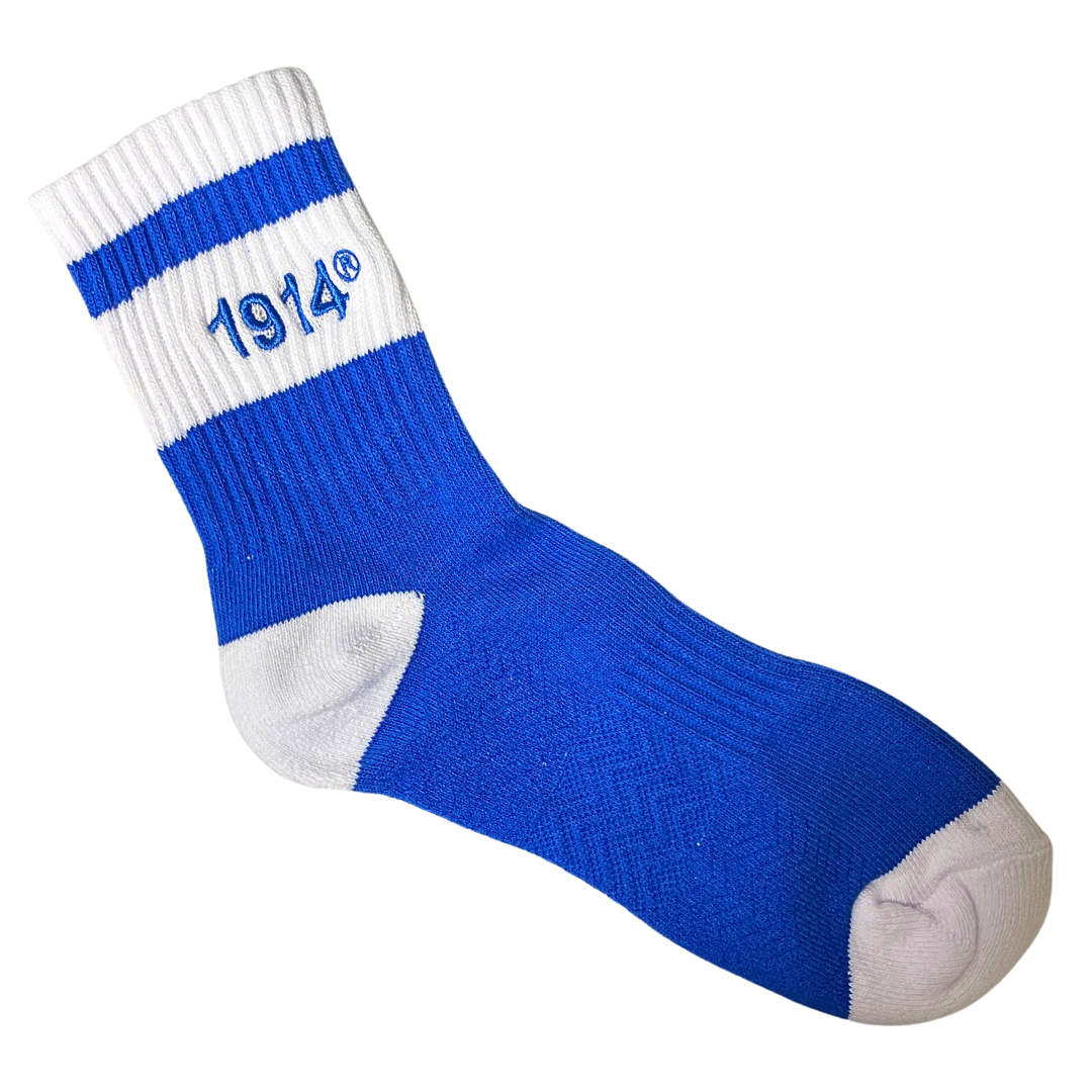 Phi Beta Sigma Quarter Socks - Prime Heritage Gifts