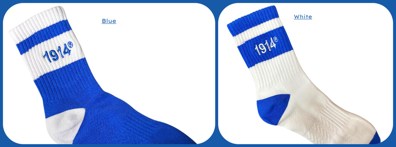 Phi Beta Sigma Quarter Socks - Prime Heritage Gifts