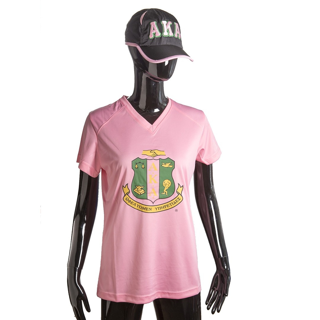 AKA High Performance Tee ( PINK ) (LARGE ONLY) - Prime Heritage Gifts