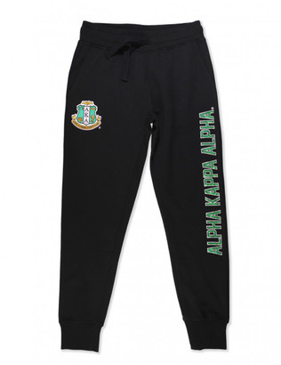 AKA Black Sequin Jogger Pant - Prime Heritage Gifts