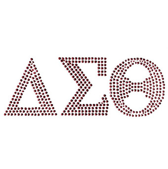 DST Red Block Letters StudStone Heat Transfer - 7 1/4"W X 2 1/2"T ...