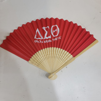 (NEW !!! ) DST FOLD-ABLE BAMBOO HAND FAN(BFCM) - Prime Heritage Gifts