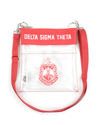 DST CLEAR CROSS BAG with zippered closure - Prime Heritage Gifts