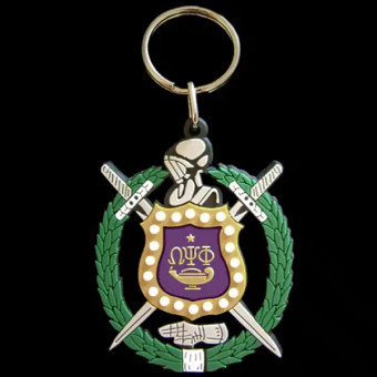 OPP PVC Crest Key Chain - Prime Heritage Gifts
