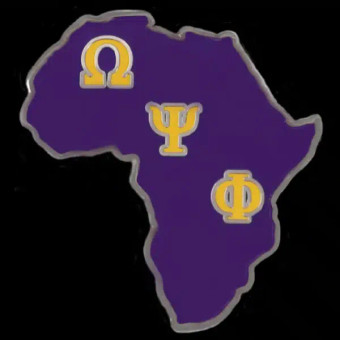 OPP 1″ Africa Lapel Pin - Prime Heritage Gifts