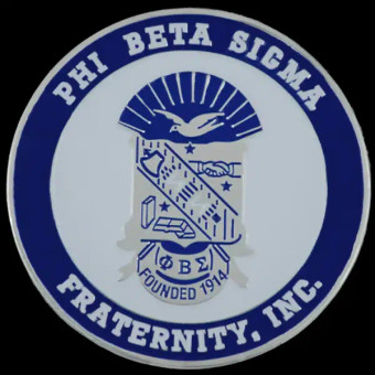 PBS 2 3/4″ 3-D Stamped Aluminum Car Emblem - Prime Heritage Gifts