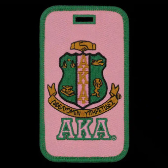 AKA Shield Luggage Tag - Prime Heritage Gifts
