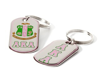AKA Epoxy Dog-Tag Key Ring(BCAM) - Prime Heritage Gifts