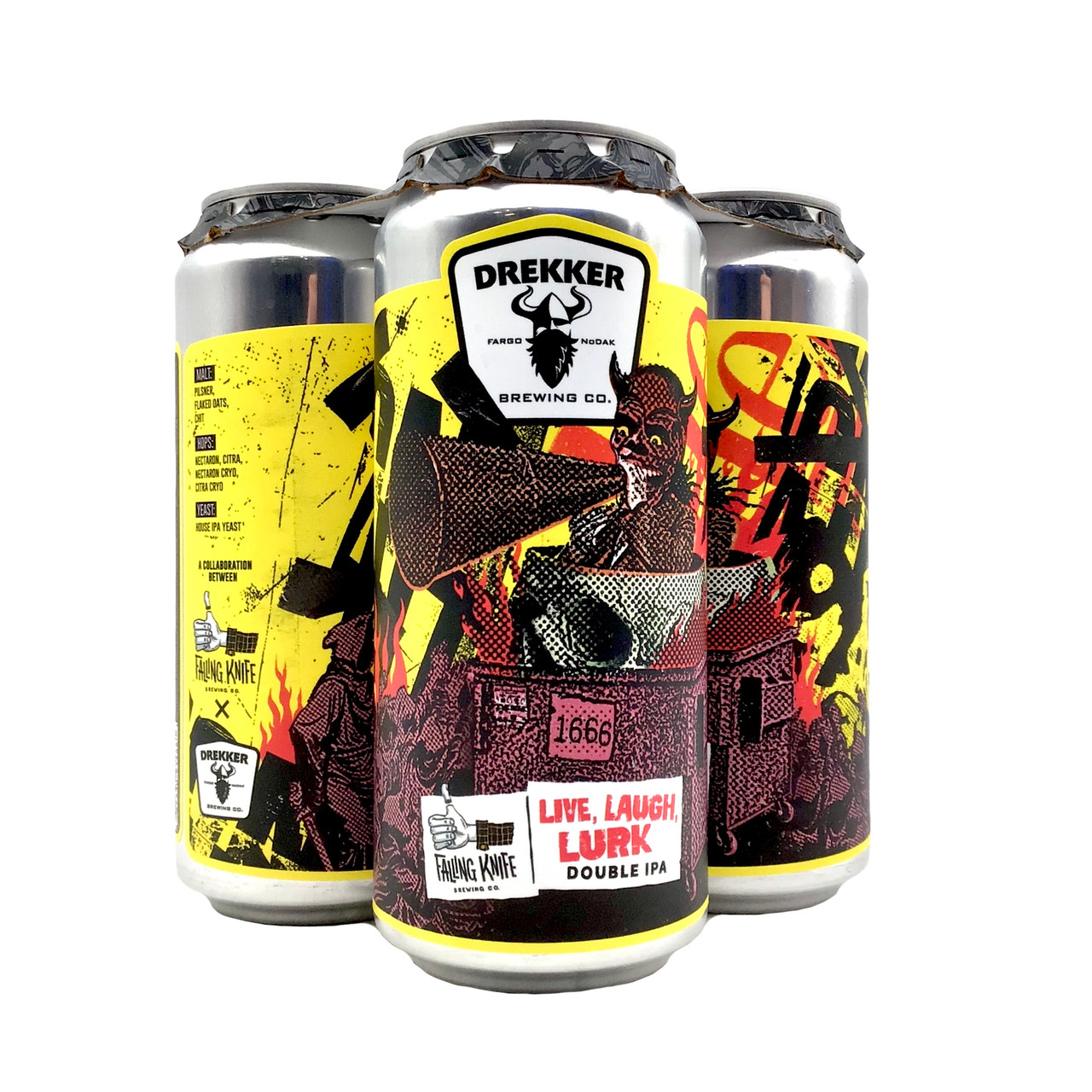 BUY DREKKER LIVE, LAUGH, LURK DOUBLE IPA EACH | Fridley Liquor