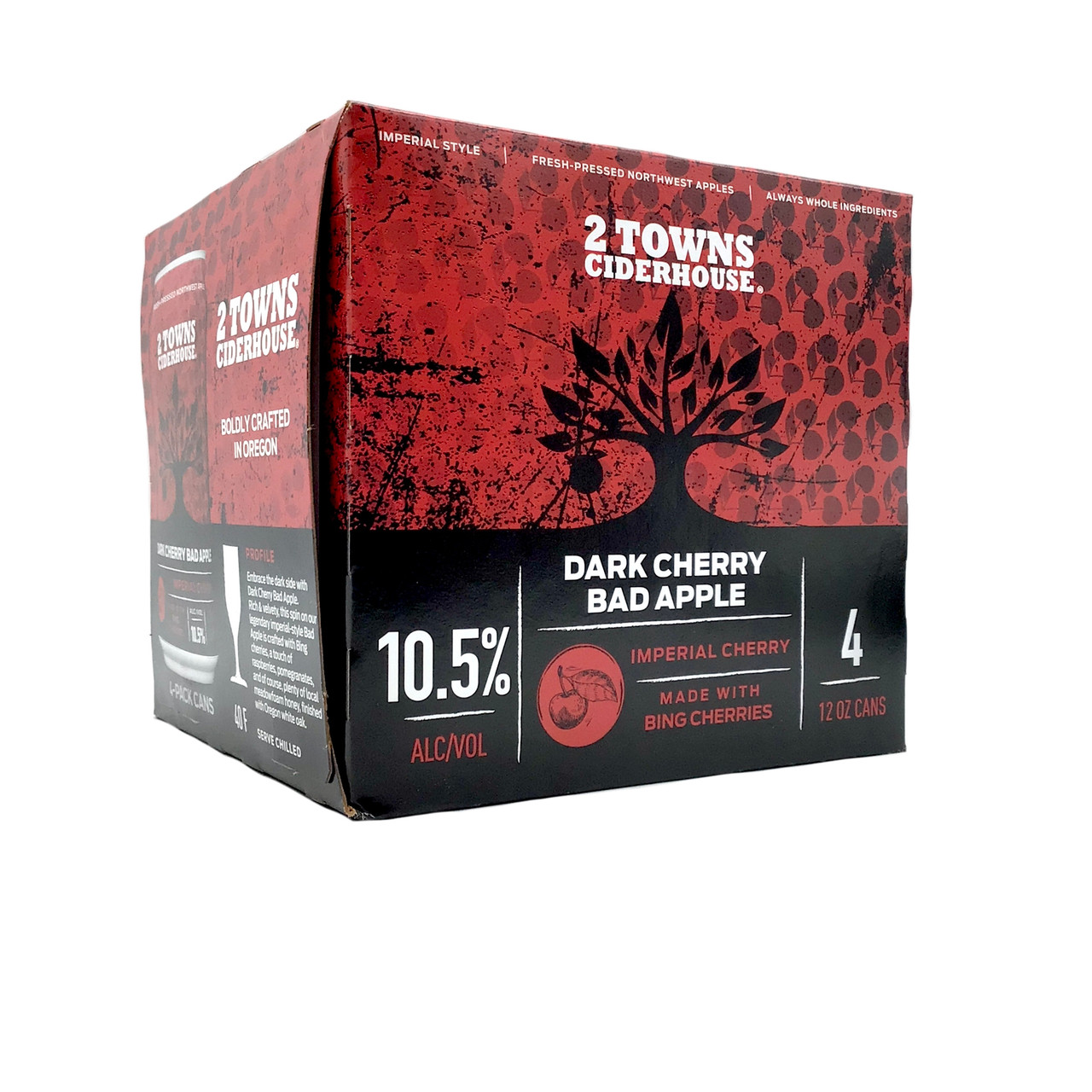 BUY 2 TOWNS DARK CHERRY BAD APPLE IMPERIAL CHERRY EACH | Fridley Liquor