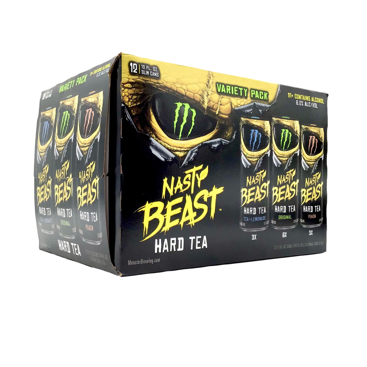 BUY MONSTER NASTY BEAST HARD TEA VARIETY EACH | Fridley Liquor