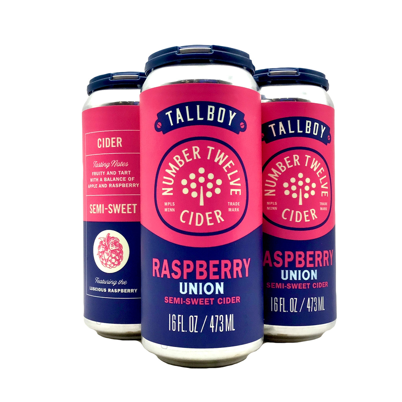 BUY NUMBER 12 RASPBERRY UNION SEMI-SWEET CIDER EACH | Fridley Liquor