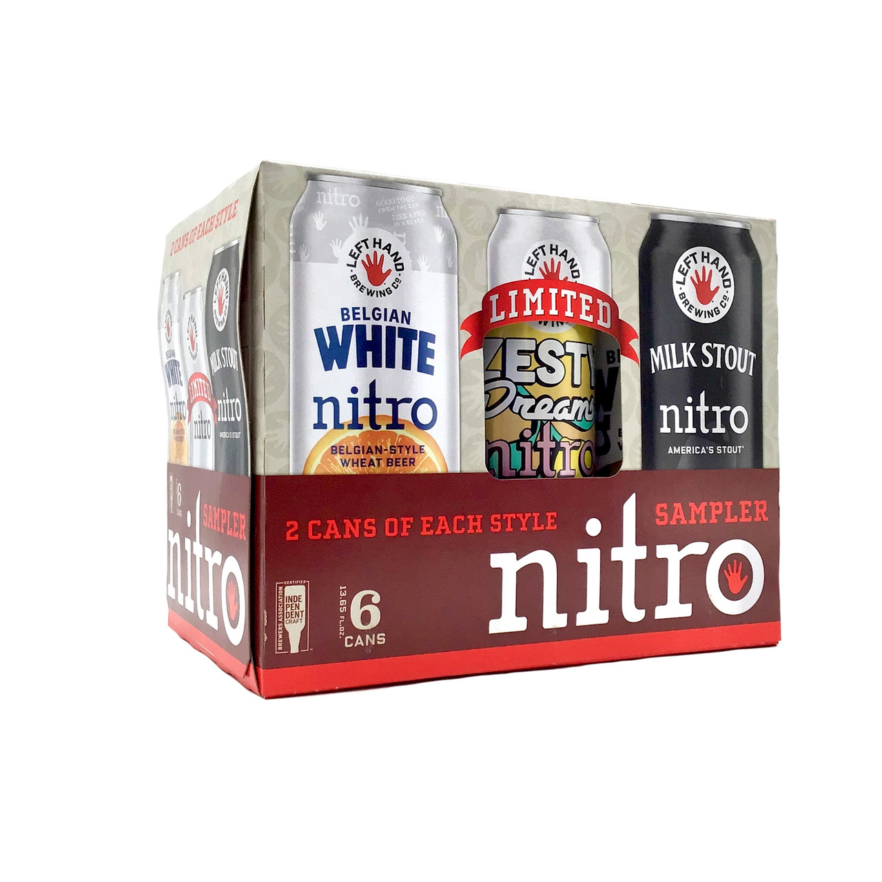 BUY LEFT HAND NITRO VARIETY PACK EACH | Fridley Liquor