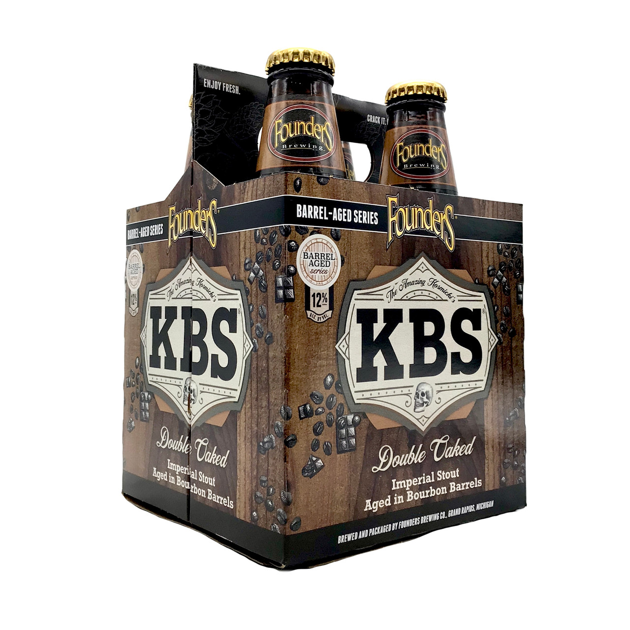 BUY FOUNDERS KBS DOUBLE OAKED IMPERIAL STOUT AGED IN BOURBON BARRELS ...