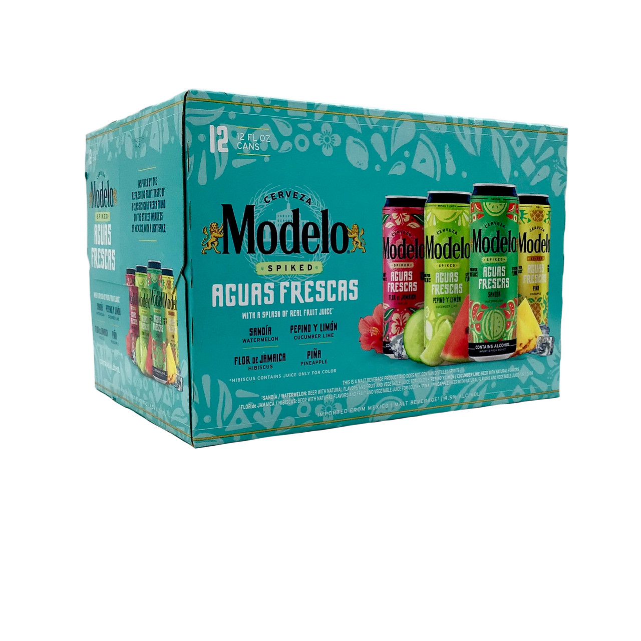 BUY MODELO AGUAS FRESCAS VARIETY WITH A SPLASH OF REAL FRUIT JUICE EACH ...