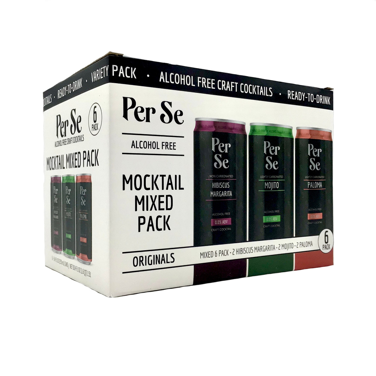 BUY PER SE MOCKTAIL MIXED PACK ALCOHOL FREE EACH | Fridley Liquor