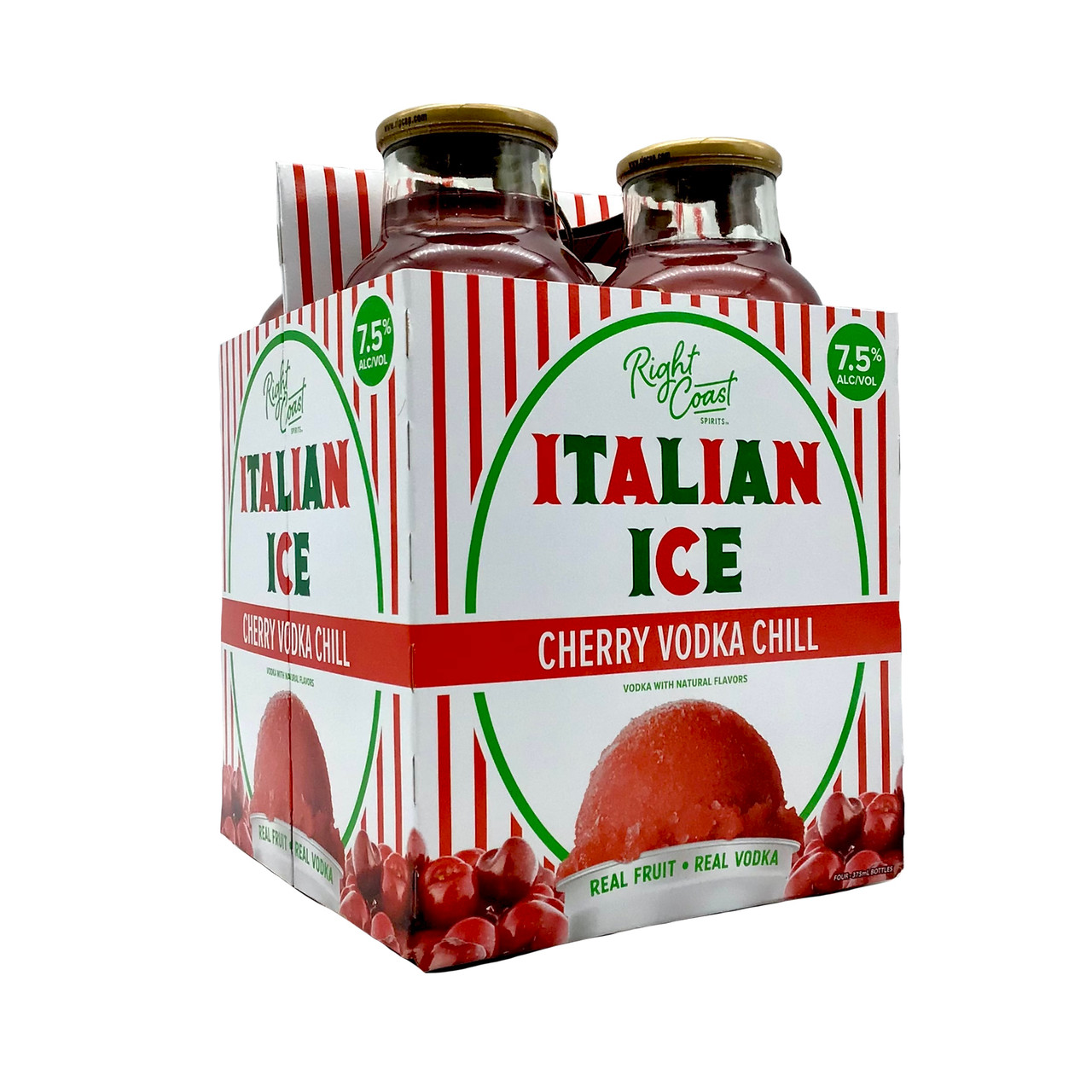 BUY RIGHT COAST ITALIAN ICE CHERRY VODKA CHILL EACH | Fridley Liquor