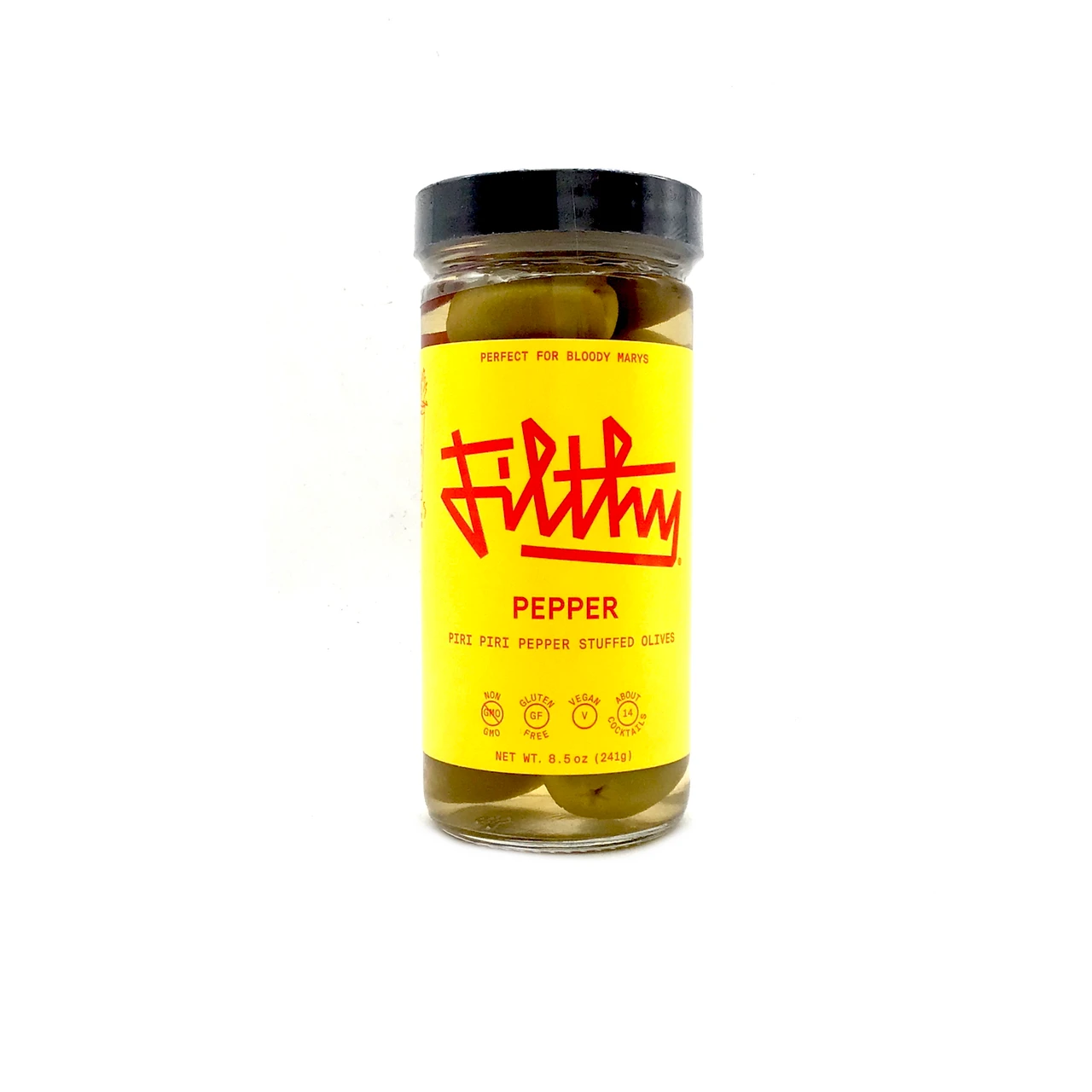 BUY FILTHY PIRI PIRI PEPPER STUFFED OLIVE 8 OZ EACH | Fridley Liquor