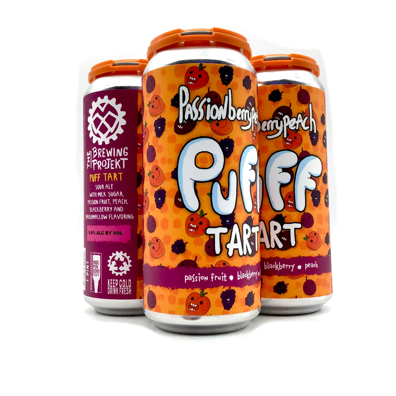 BUY BREWING PROJECT PUFF TART SOUR ALE WITH MILK SUGAR, PASSION FRUIT ...