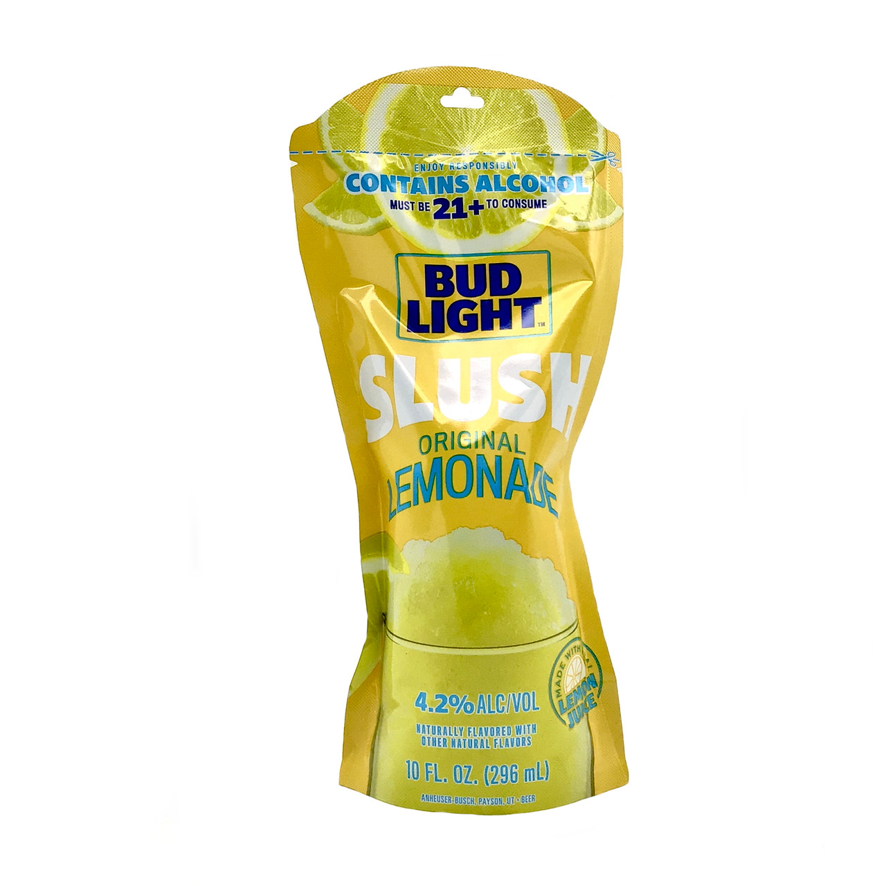 BUY BUD LIGHT LEMONADE SLUSH 10 OUNCE POUCH EACH | Fridley Liquor