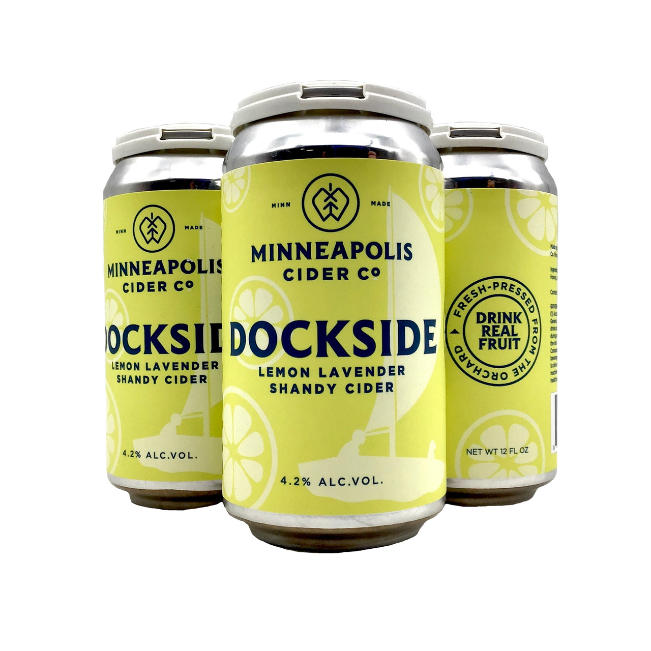 BUY MINNEAPOLIS CIDER COMPANY DOCKSIDE LEMON LAVENDER SHANDY CIDER EACH ...