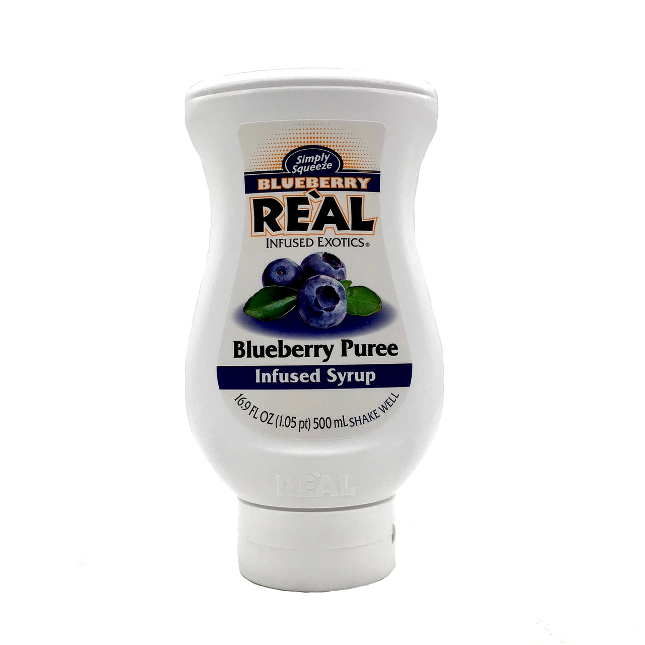 BUY REAL BLUEBERRY PUREE INFUSED SYRUP SQUEEZE EACH | Fridley Liquor