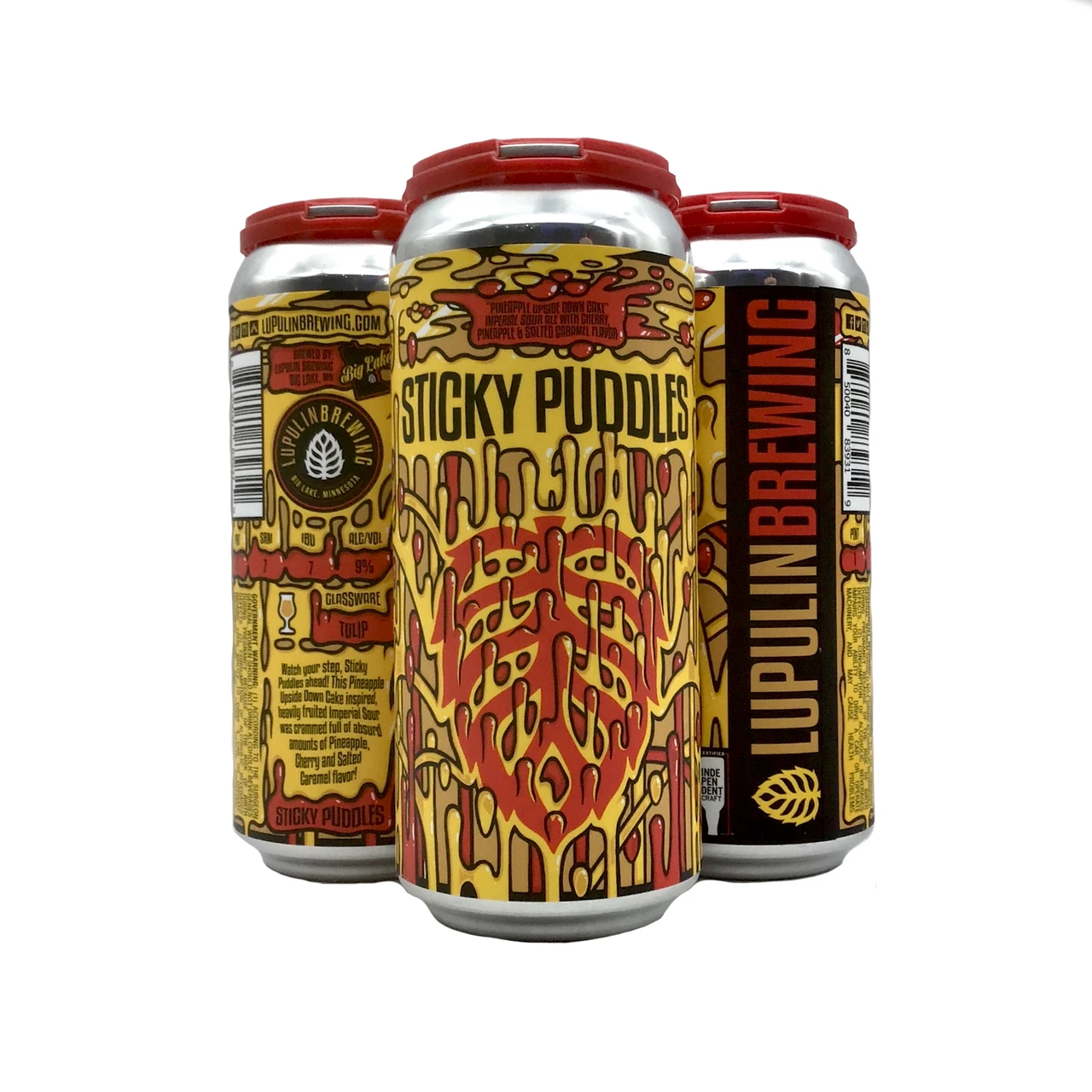 BUY LUPULIN STICKY PUDDLES PINEAPPLE UPSIDE DOWN CAKE IMPERIAL SOUR ALE ...