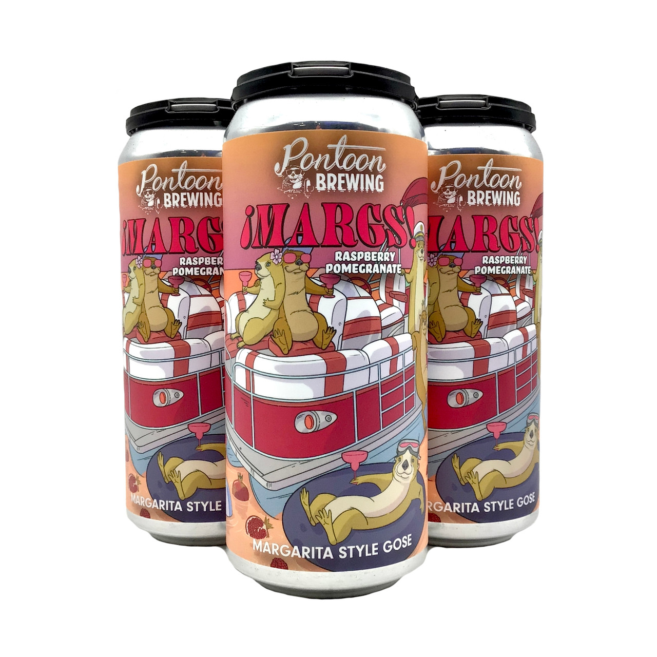 BUY PONTOON BREWING MARGS RASPBERRY POMEGRANATE MARGARITA STYLE GOSE ...