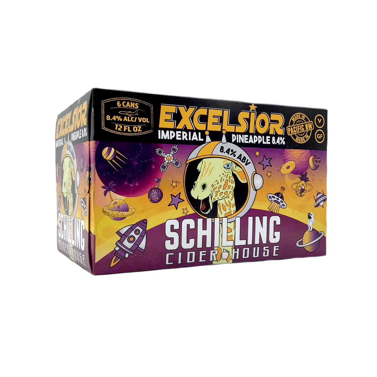 BUY SCHILLING EXCELSIOR IMPERIAL PINEAPPLE CIDER BERRYMASSIVE EACH ...