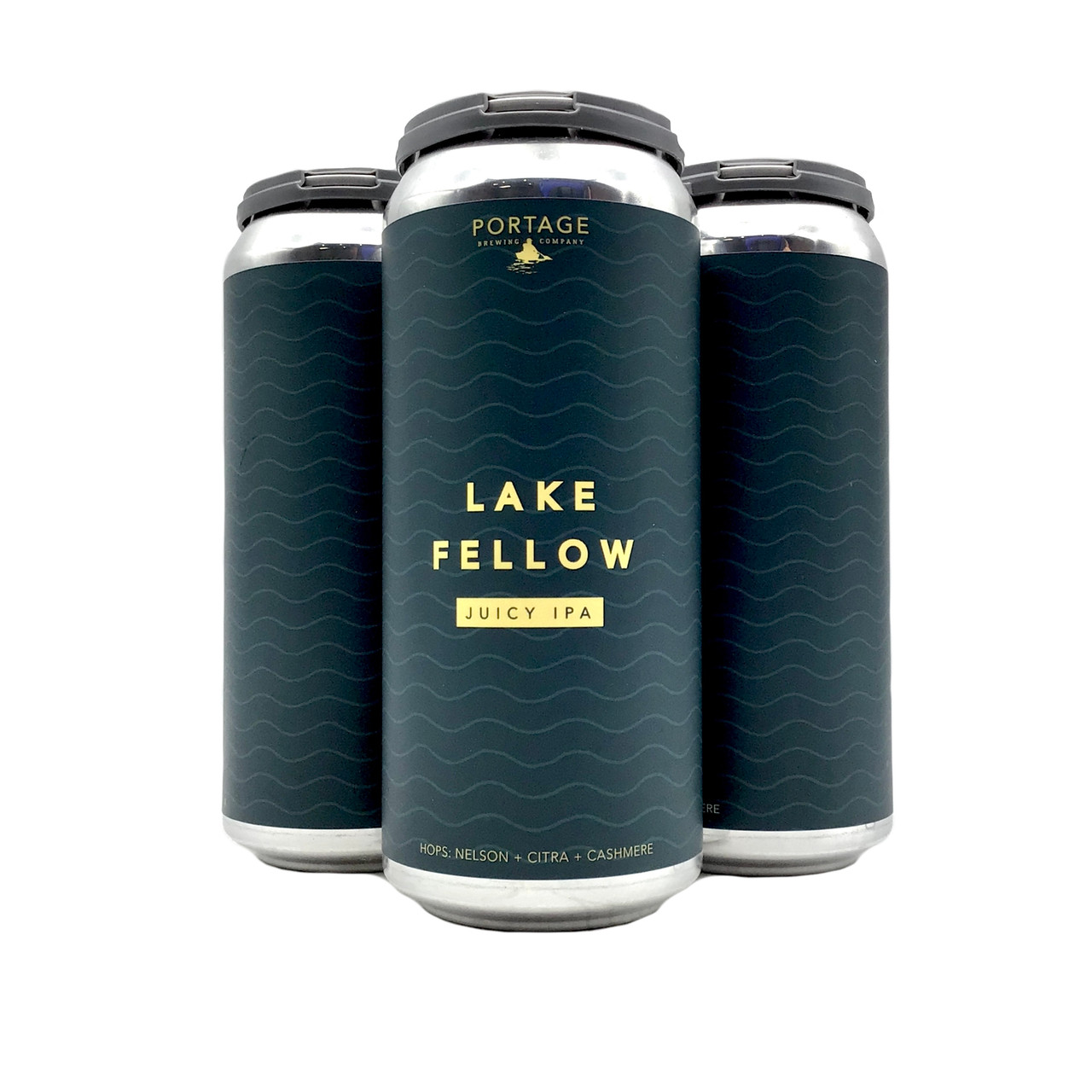 BUY PORTAGE BREWING LAKE FELLOW JUICY IPA EACH | Fridley Liquor