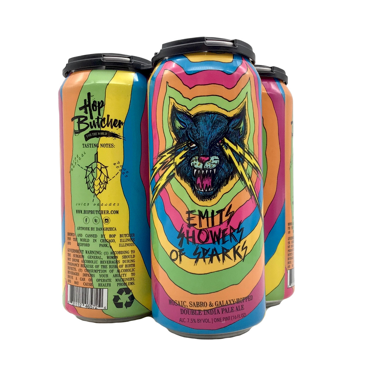 BUY HOP BUTCHER EMITS SHOWERS OF SPARKS DOUBLE INDIA PALE ALE EACH ...