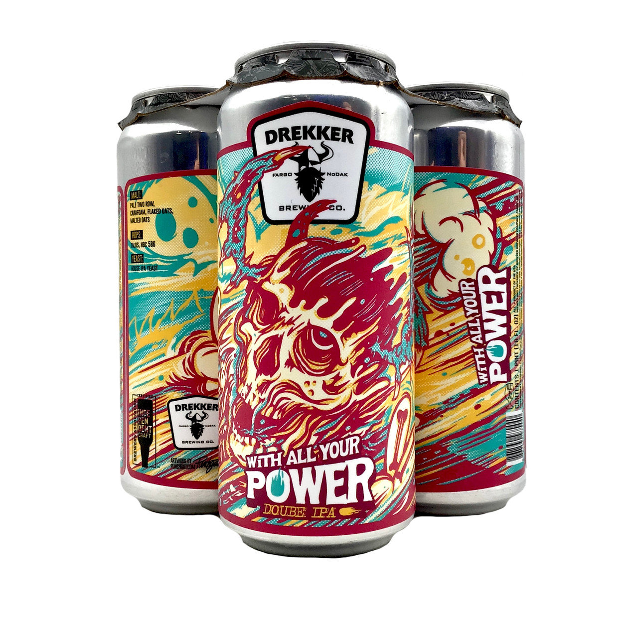 BUY DREKKER WITH ALL YOUR POWER DOUBLE IPA EACH | Fridley Liquor