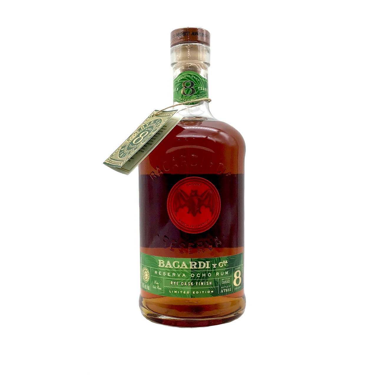 BUY BACARDI 8 YEAR RYE CASK EACH | Fridley Liquor