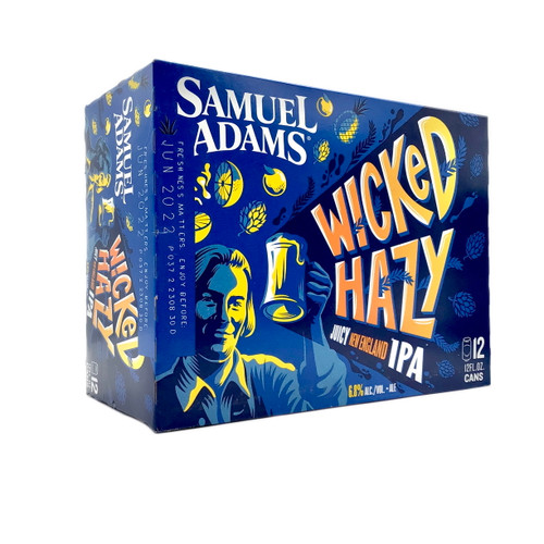 BUY SAMUEL ADAMS WICKED HAZY JUICYNEW ENGLAND IPA EACH | Fridley Liquor