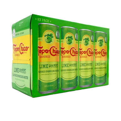 BUY TOPO CHICO LIME WITH MINT SPARKLING WATER EACH | Fridley Liquor